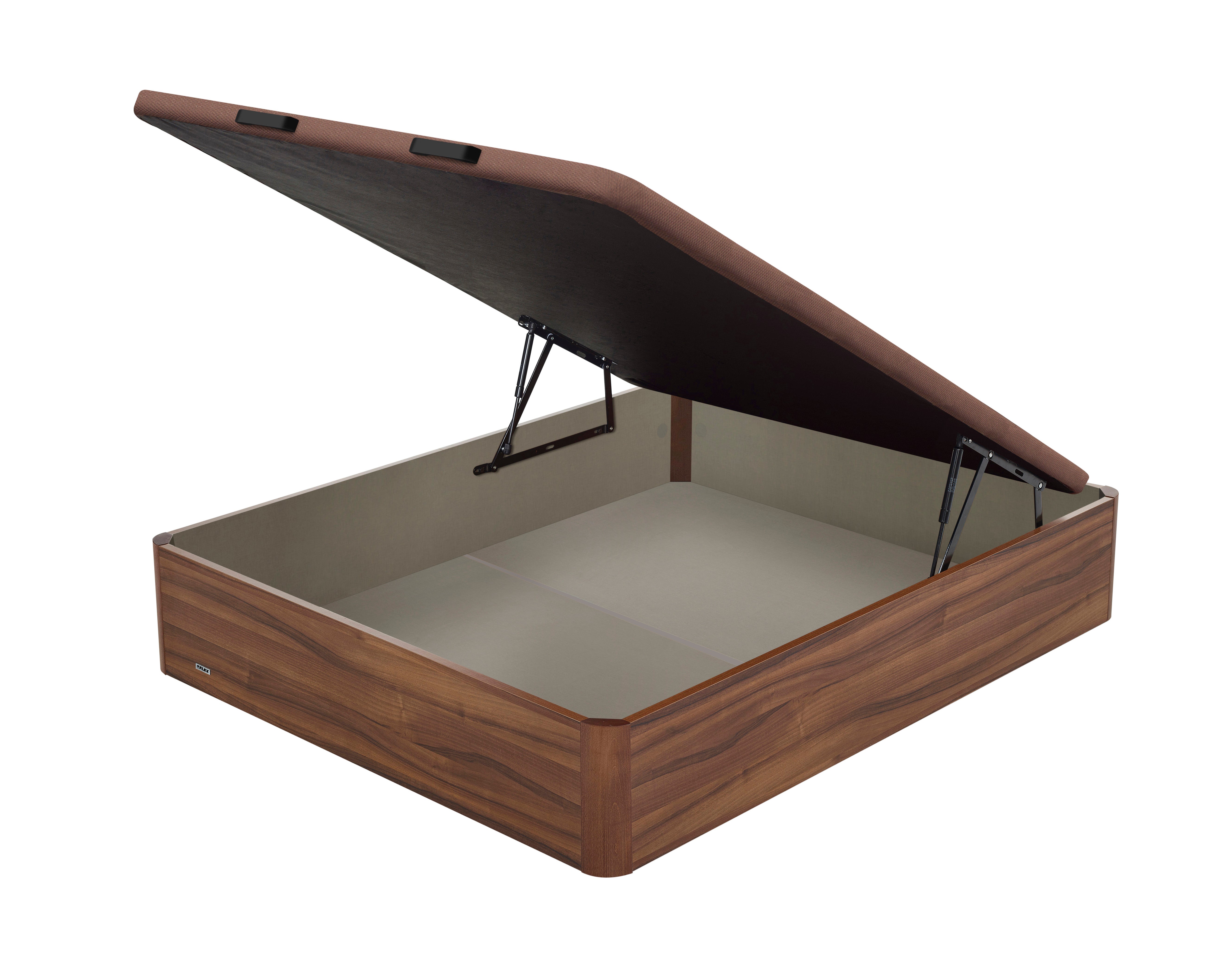 Canapé Abatible Flex Madera 25 Nogal 150X190 (Montaje Incluido) | Leroy ...