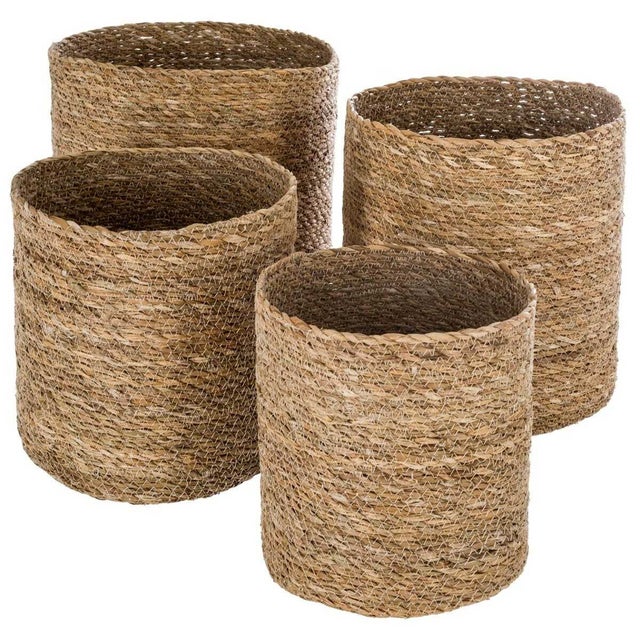 Cestas de mimbre: almacenaje con encanto natural