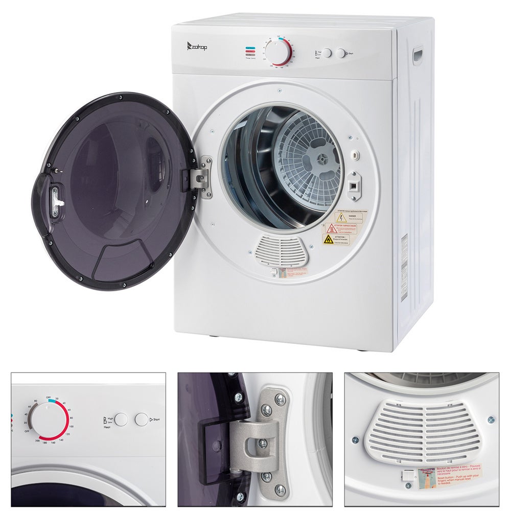 Sèche-linge portable 900 W, compact, capacité de 3 kg, sèche-linge ...