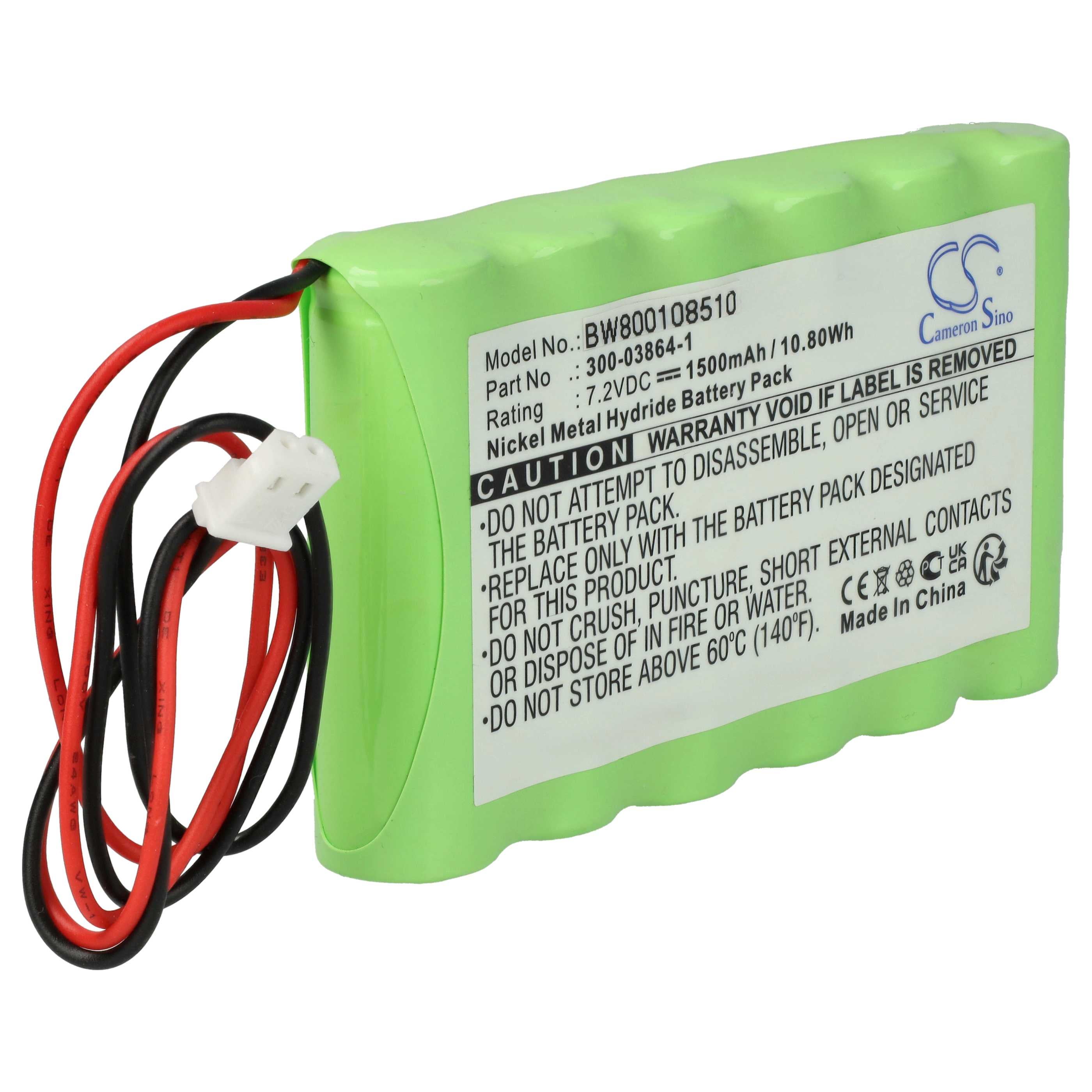 Vhbw Batterie compatible avec Honeywell Lynx Touch control panels ...