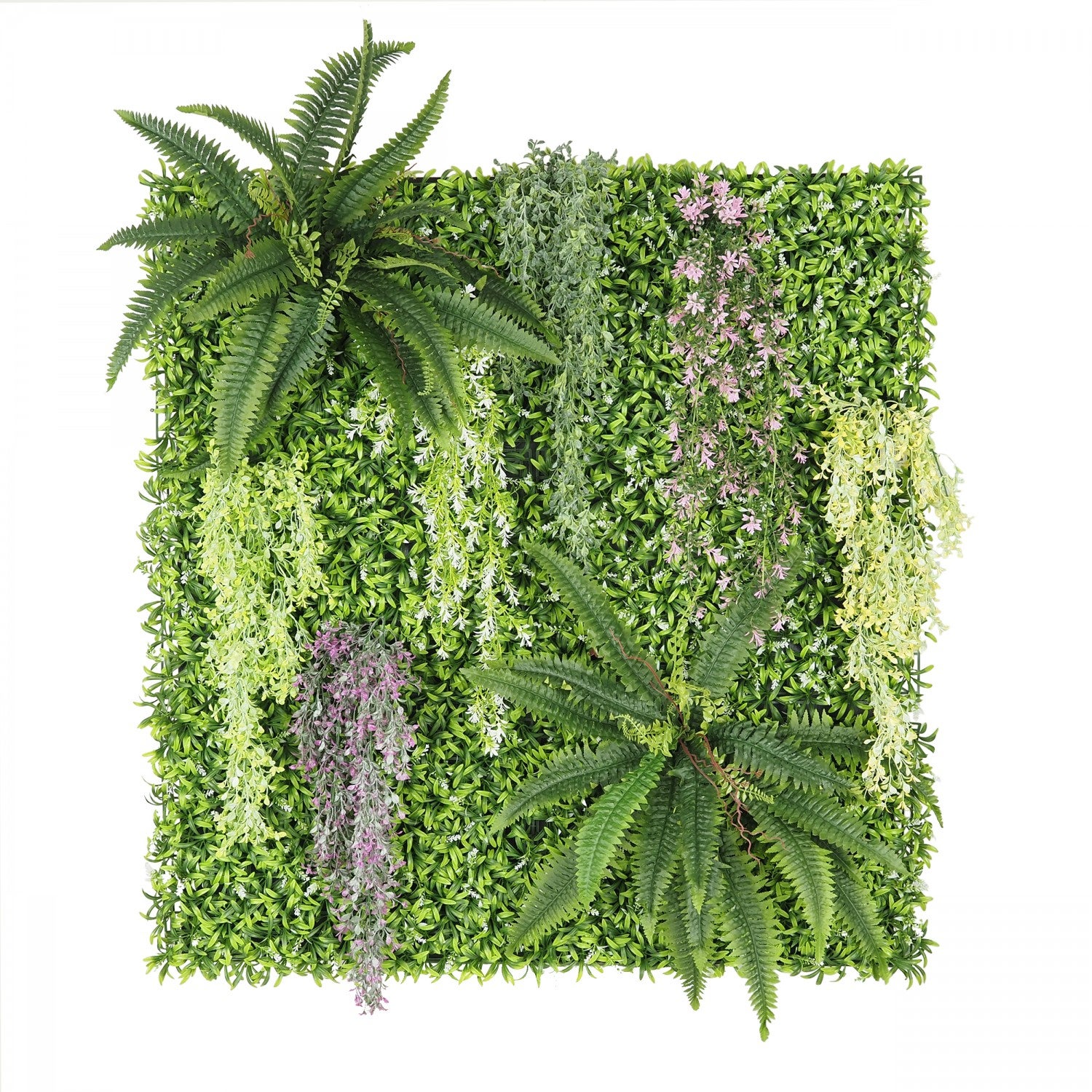 Mur végétal artificiel en kit DIY 120x120cm | Leroy Merlin