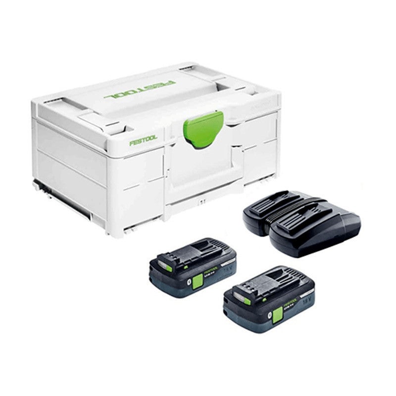 FESTOOL SYS 18V 2x4.0/TCL 6 Duo Energy Set - 577109 | Leroy Merlin