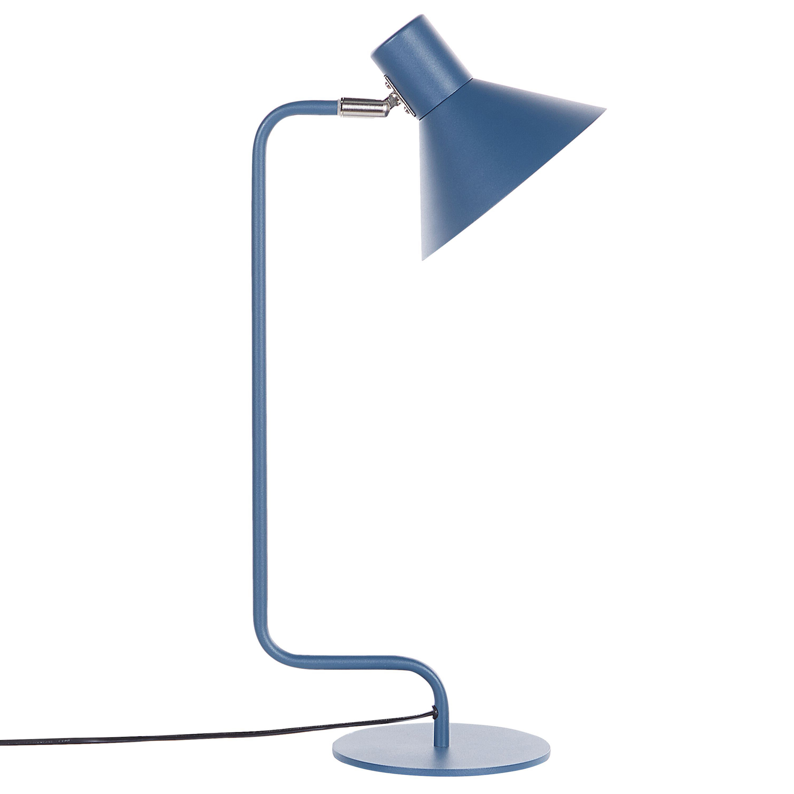 Lampe de bureau RIMAVA Réglable Métal Bleu | Leroy Merlin