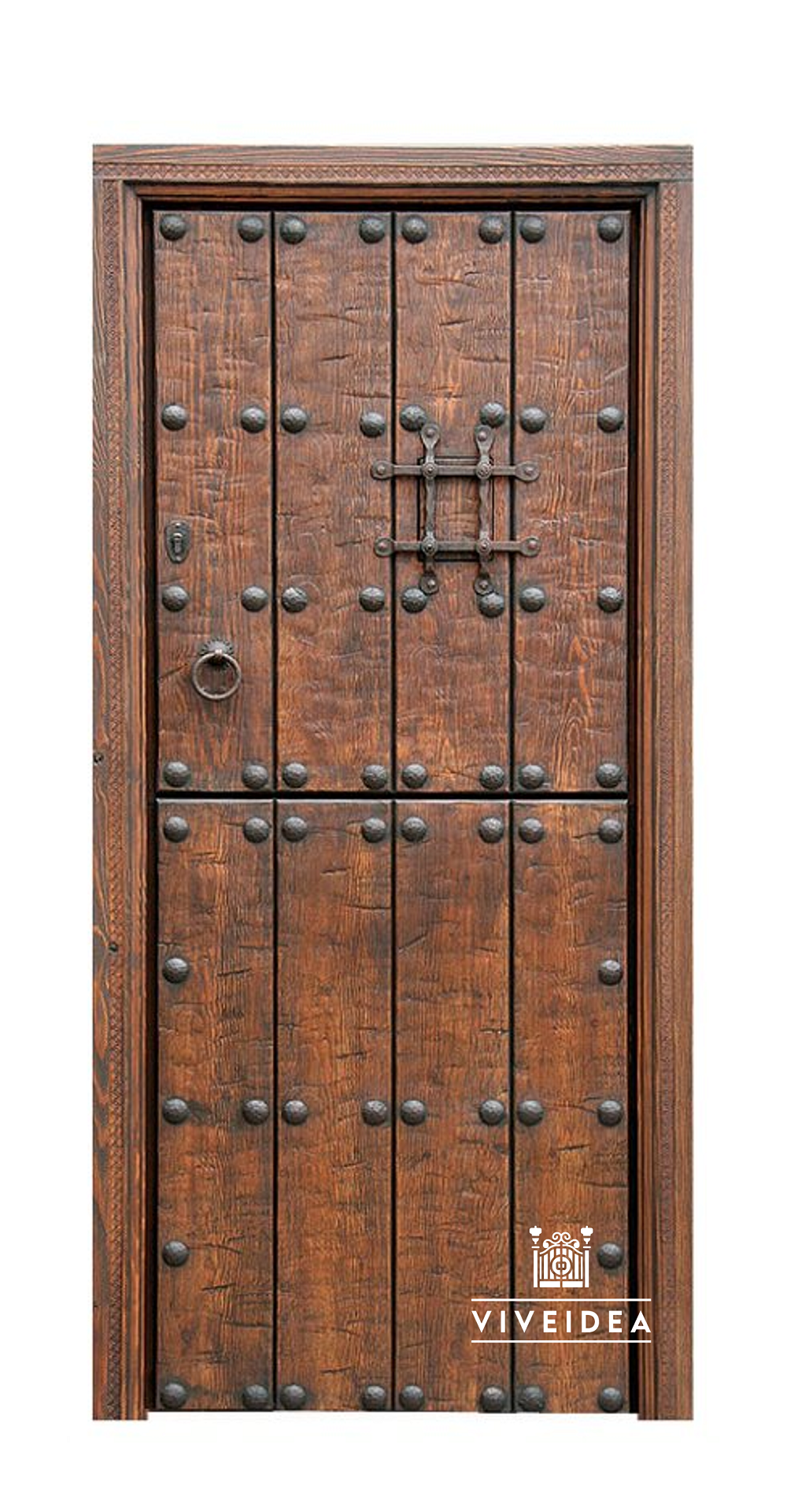 PUERTA ENTRADA UNA HOJA RÚSTICA TALLADA, MADERA PINO GRAN CALIDAD ...