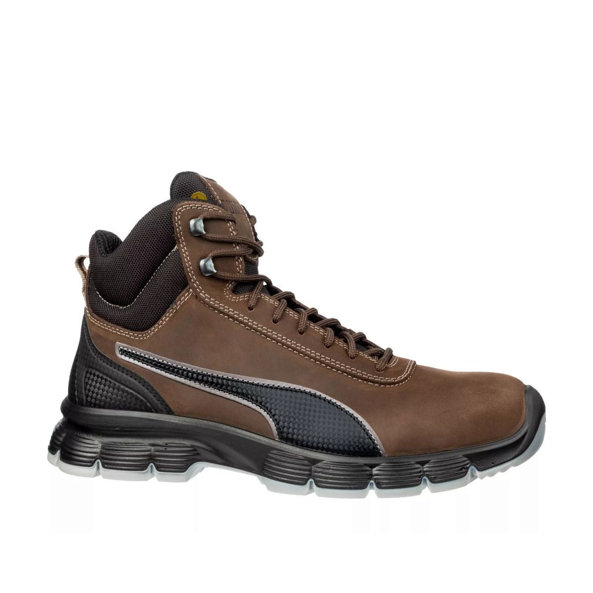Chaussures de sécurité Condor mid S3 ESD SRC Marron - Puma - Taille 40 ...