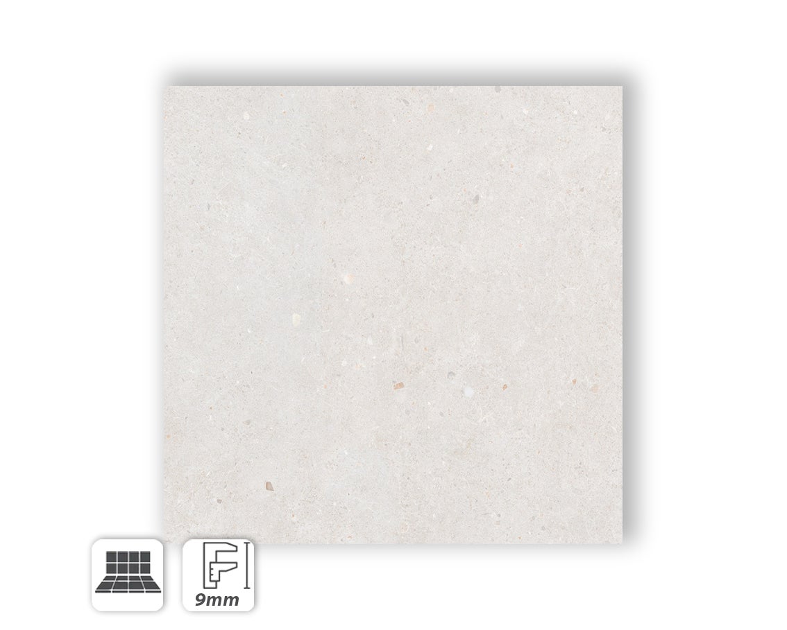 GR»S C…RAME EFFET CIMENT BLANC MAT 60X60 | Leroy Merlin