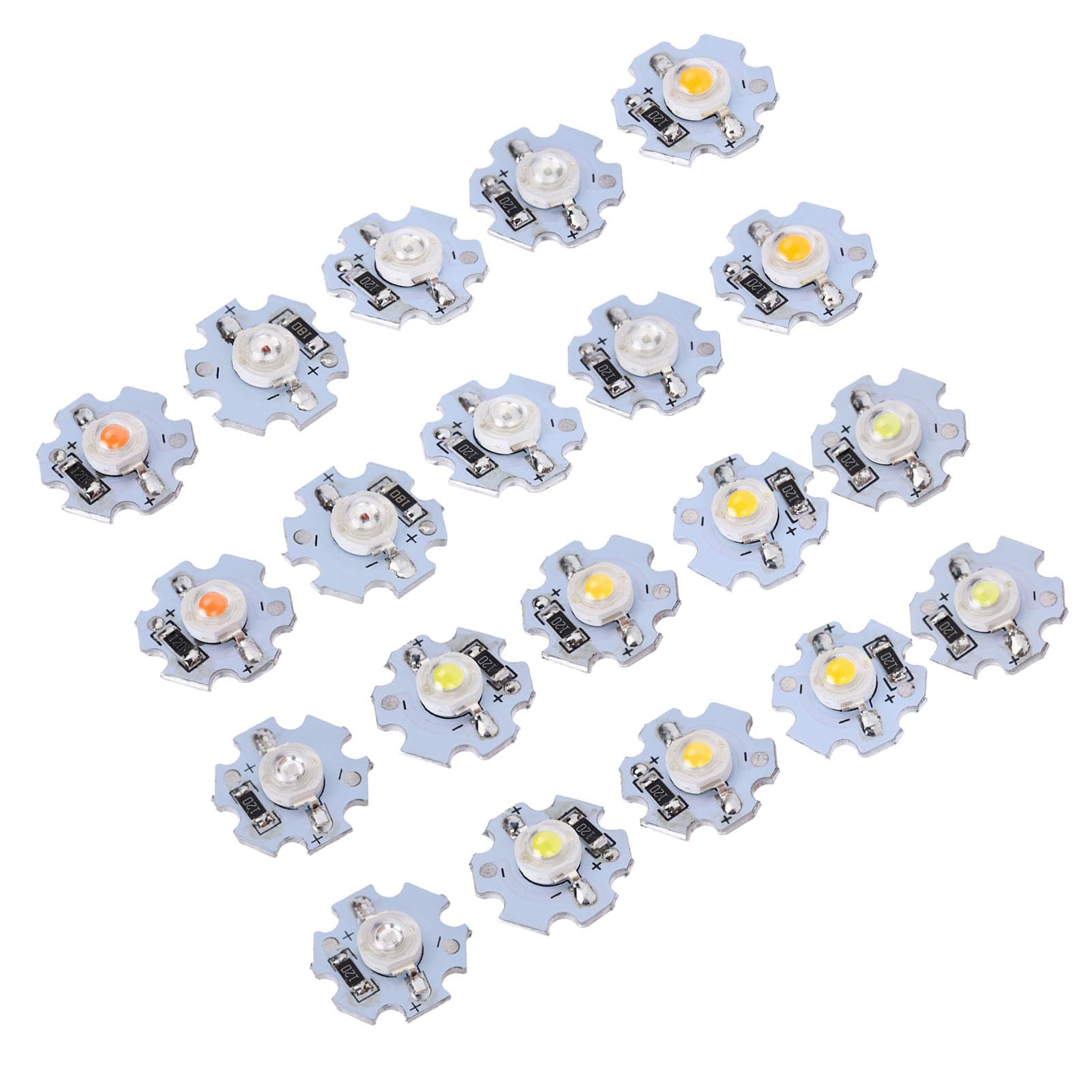 25 pezzi di chip LED, perline per lampade LED ad alta potenza da 200 LM ...