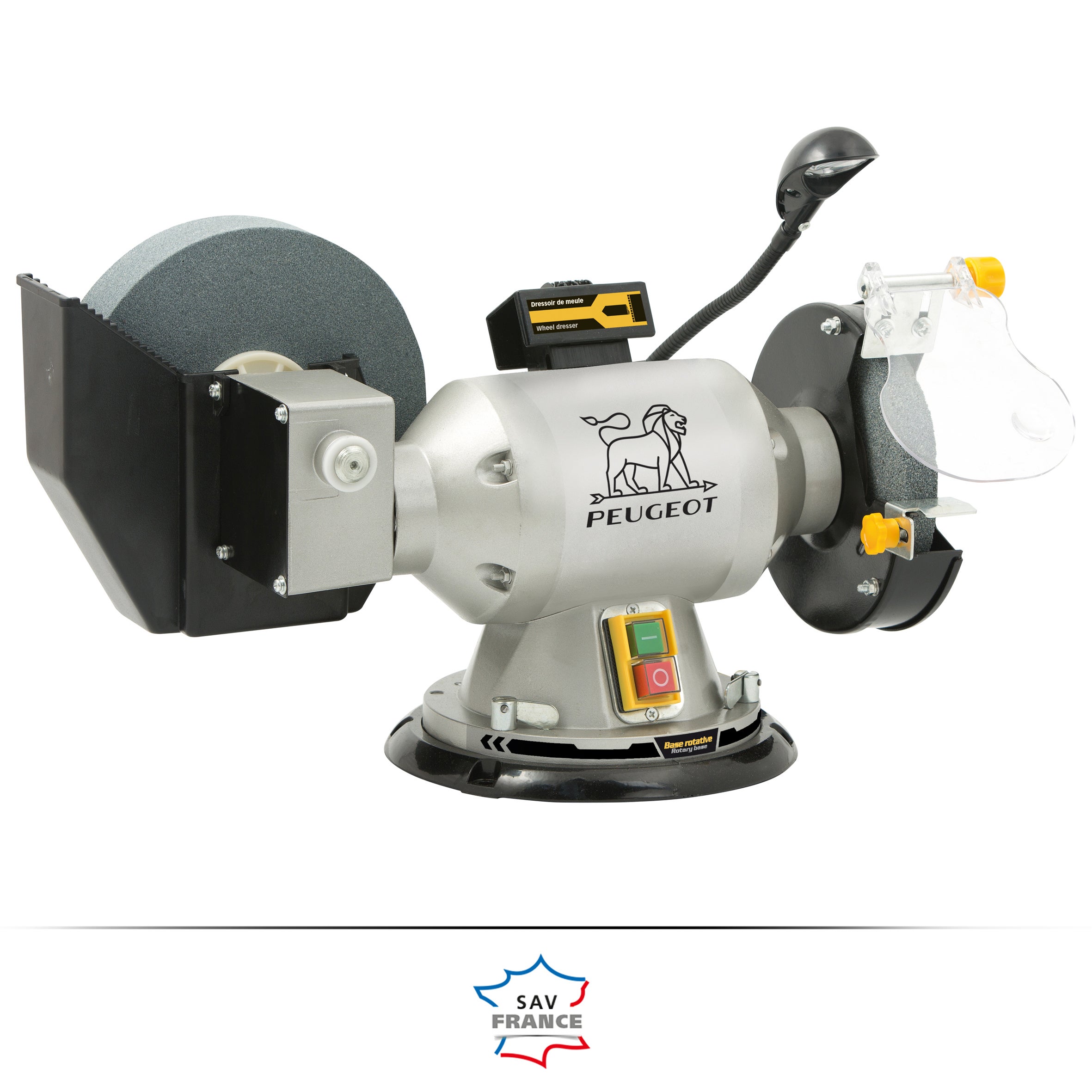 Touret Meule/Meule à Eau Pivotant 350W - Base rotative à 180° | Leroy ...