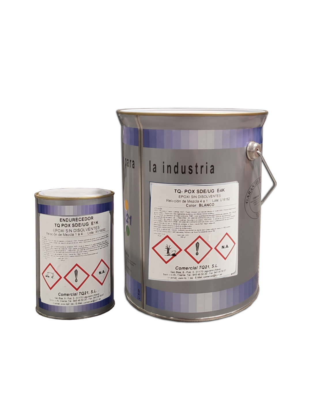 TQ21 - PINTURA EPOXI SIN DISOLVENTES 2C BLANCO 4K+1K | Leroy Merlin