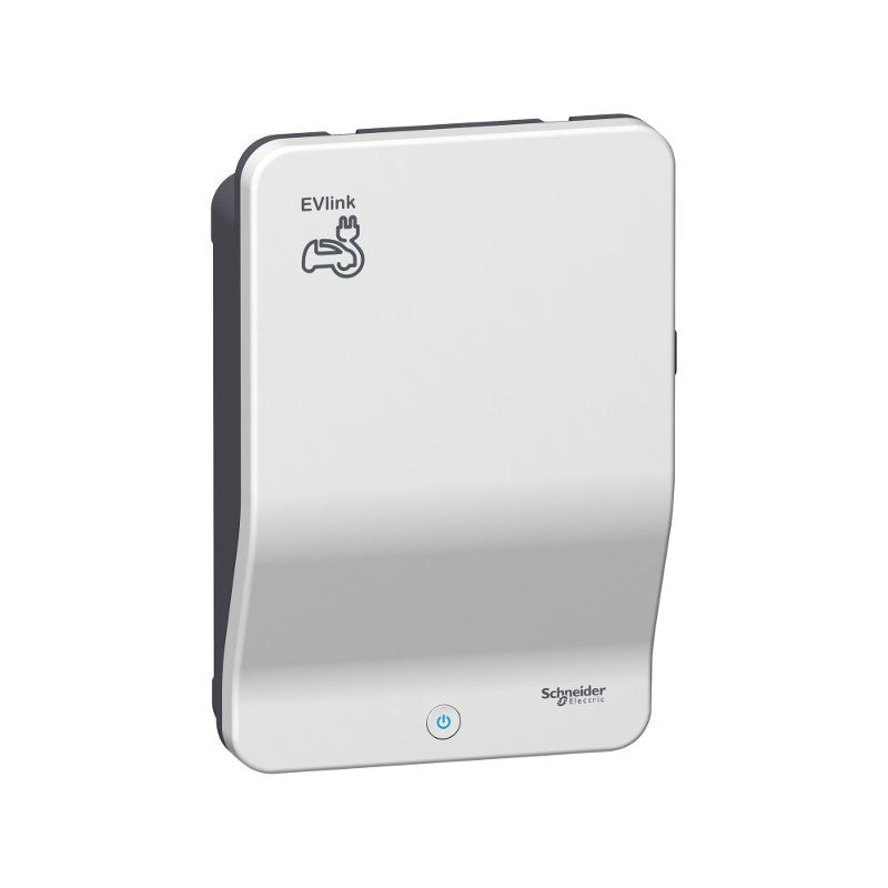 Borne de recharge voiture électrique EVlink Wallbox Plus Schneider ...