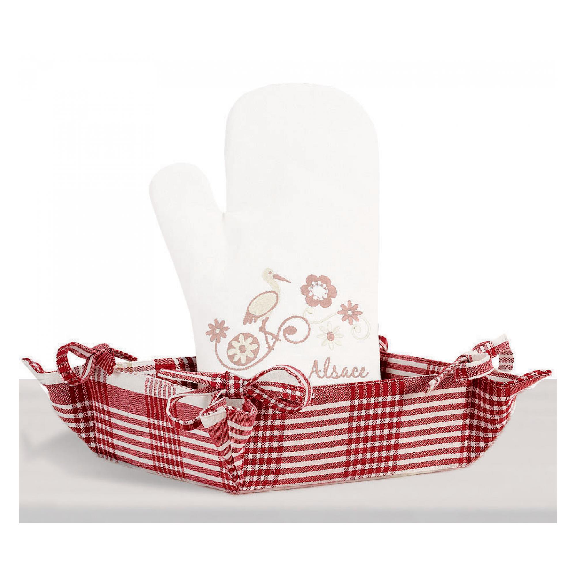 Cestino per il pane Harz Rosso 20 x 20 cm Winkler | Leroy Merlin