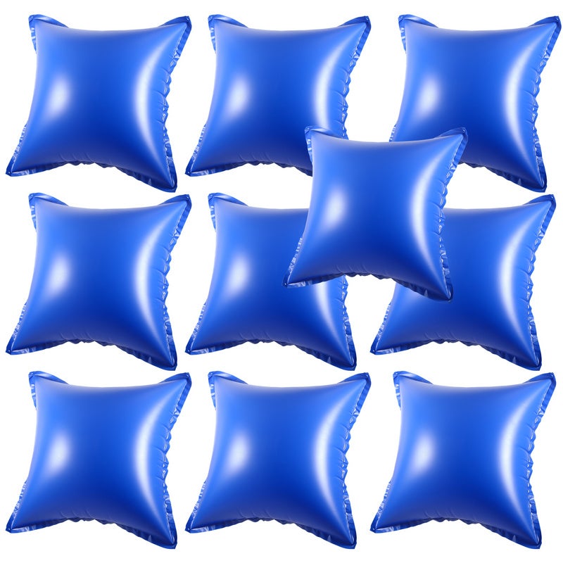 Oreillers gonflables de housse de piscine hors sol 122 x 122 x 60 cm ...