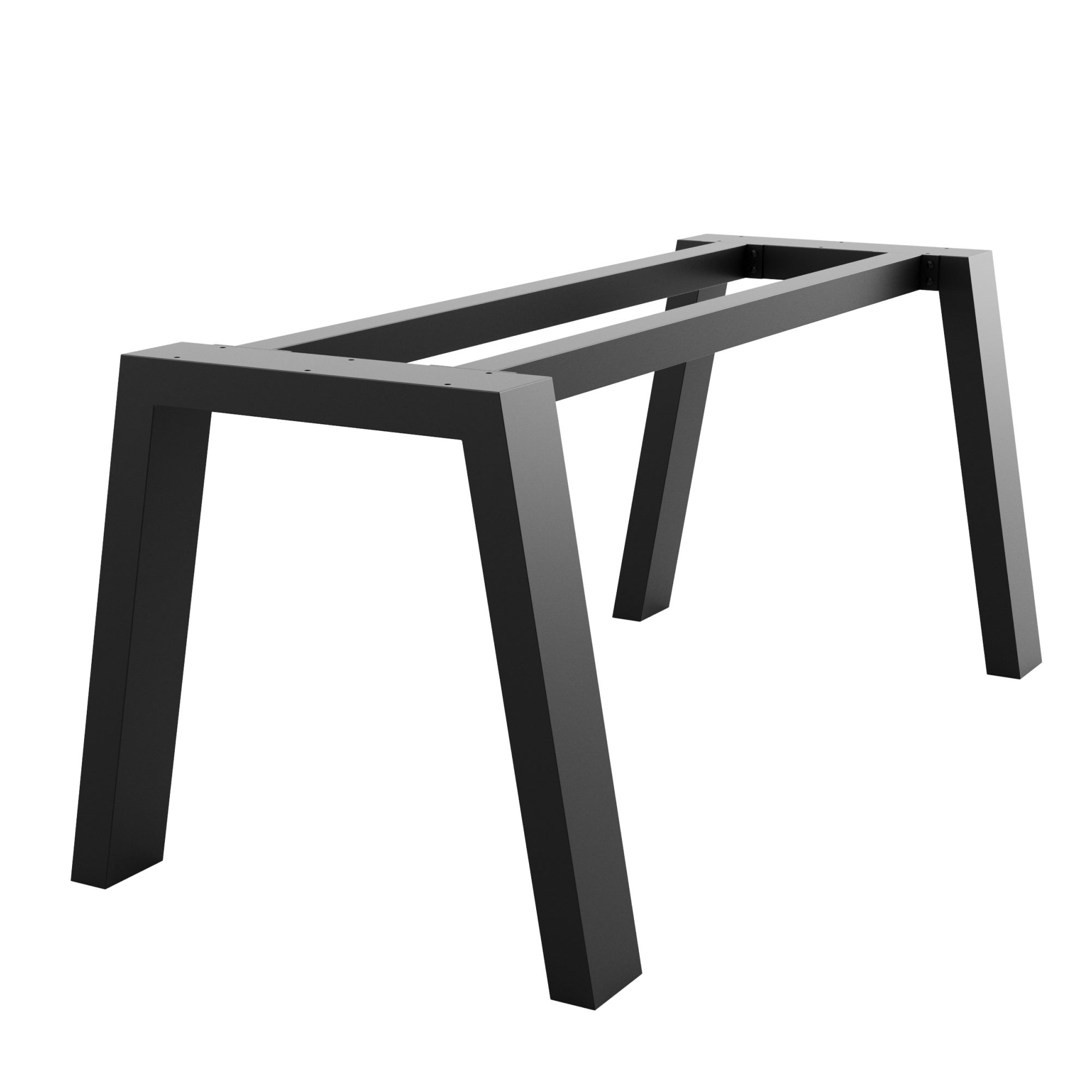 MetaloPro Thusia Extreme - Pieds de table en métal noir, stables, forme ...