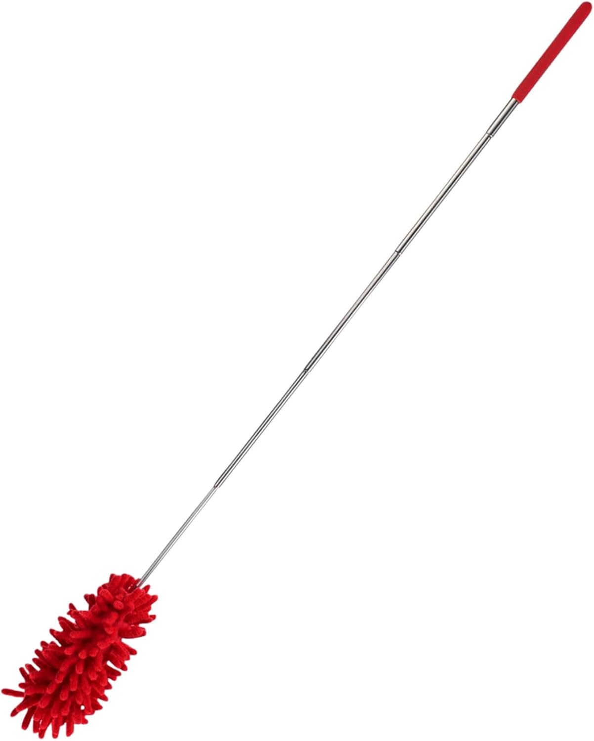 Plumeau – plumeau Extensible avec Manche télescopique, Long pour Toiles ...