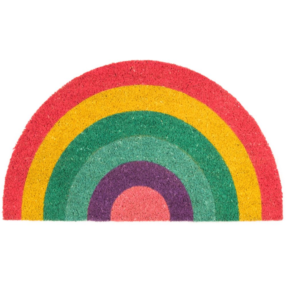 Felpudo de fibra de coco Arc-en-Ciel 70 x 40 cm | Leroy Merlin