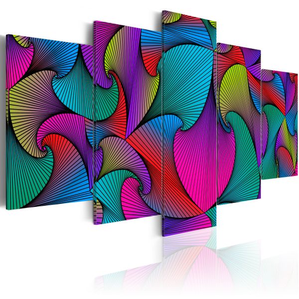 Tableau Carousel of Colours 200x100 cm | Leroy Merlin
