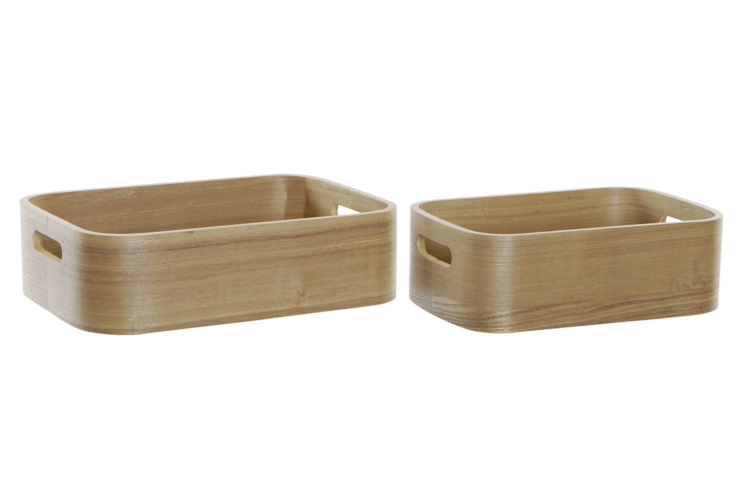 Coffret 2 Mdf 35,5x25x10 Naturel | Leroy Merlin