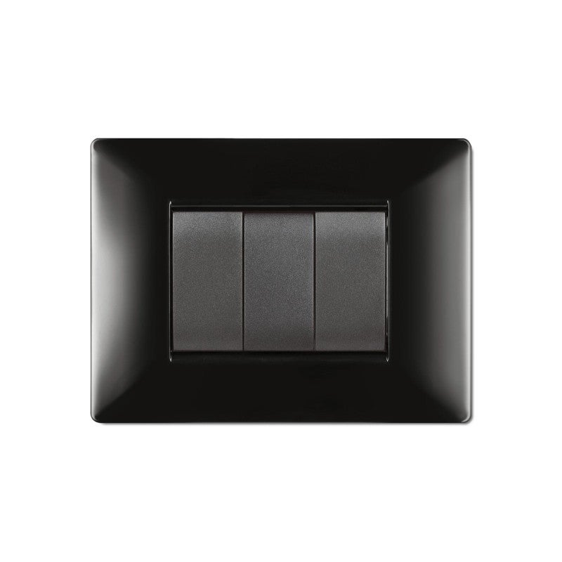 Module My Life Q 3, plaque noire | Leroy Merlin