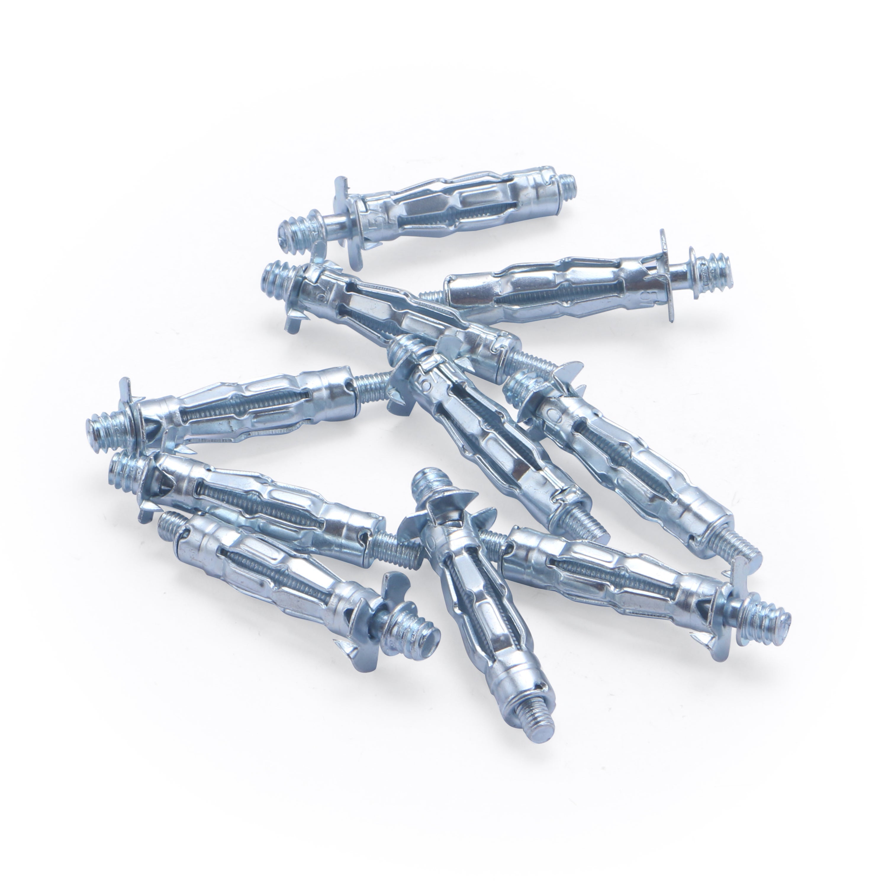 Cheville Métallique + Vis x10 pour paroi creuse M7x150 - Diamètre 5 ...