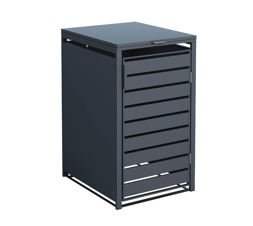 Westmann 1 Series Garbage Can Box Kubus | Métal 68x80x116 cm gris ...