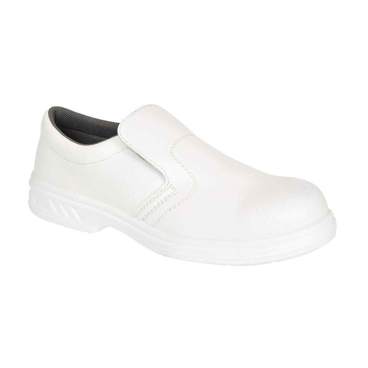 Chaussures de Cuisine Mocassin S2 Blanc - Portwest - Taille 38 | Leroy ...