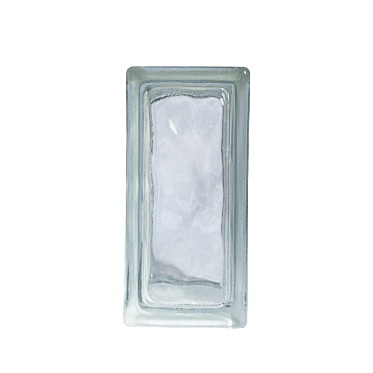 Brique de verre Smart Wave Nuagèe | Dimensions 90x190x80 mm | Unité de ...