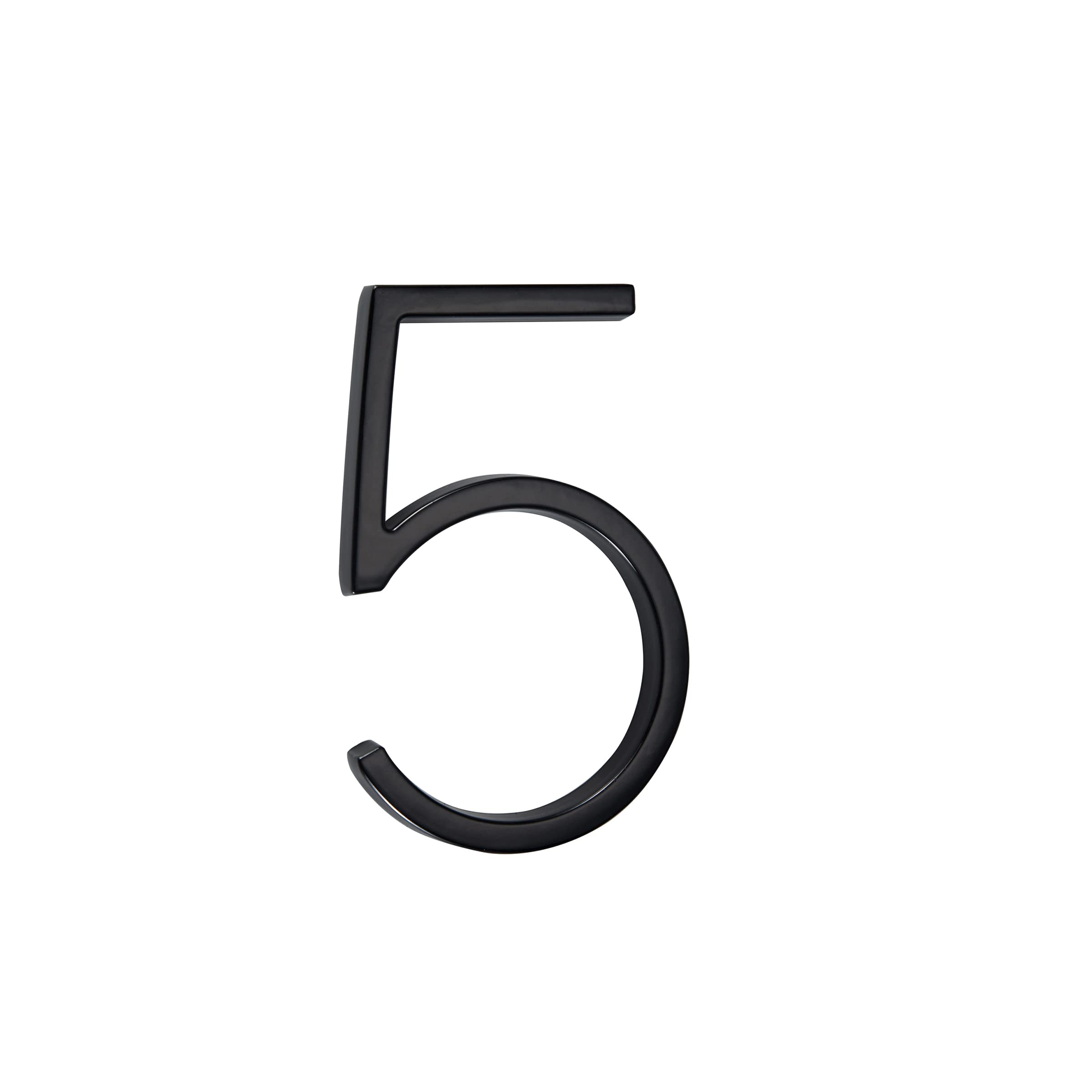 Numero civico galleggianti altezza 6in (15,5cm) numero civici neri ...
