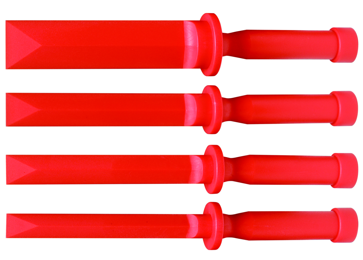 KS TOOLS - Jeu de burins plats PVC souple, 4 pièces - 9118130 | Leroy ...