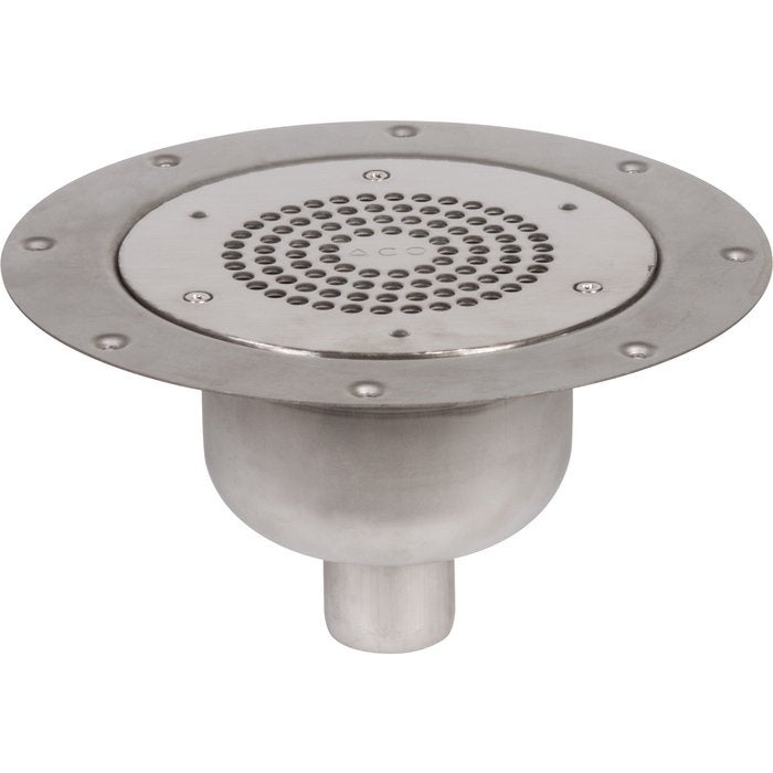 Siphon de sol inox - Pour sols souples - ACO | Bricoman