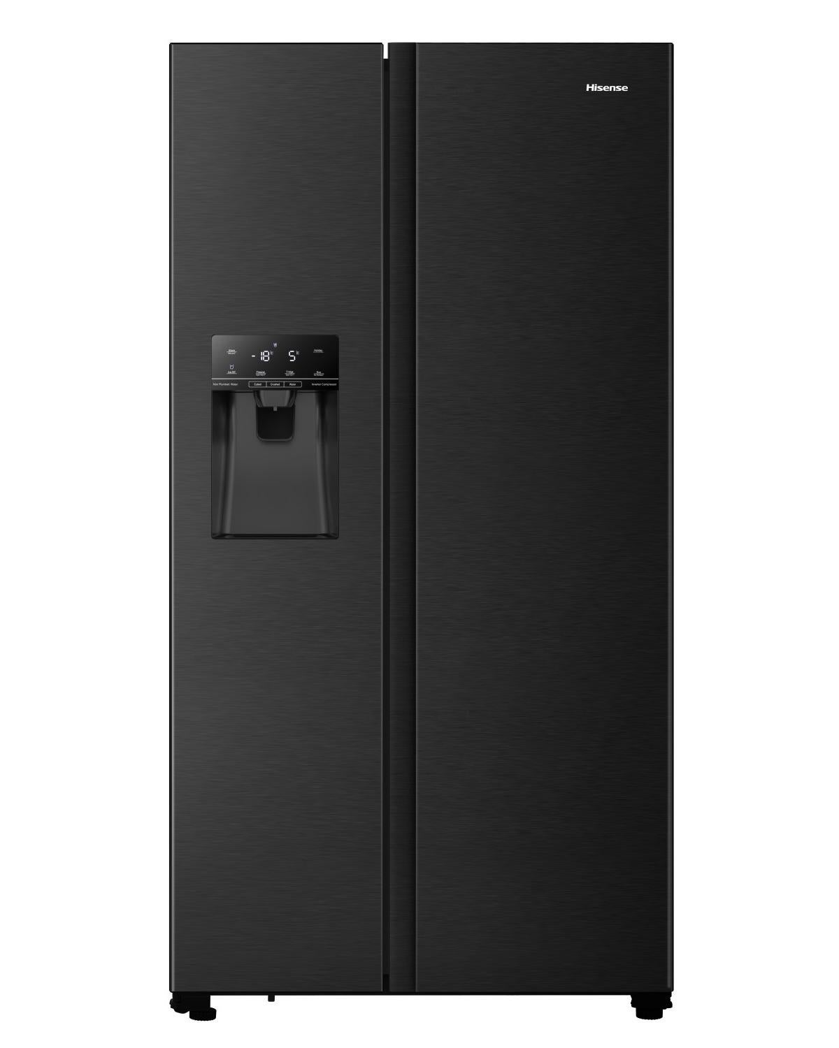 Hisense RS694N4TFF frigo américain Encadré/Autoportant 535 L F Noir ...