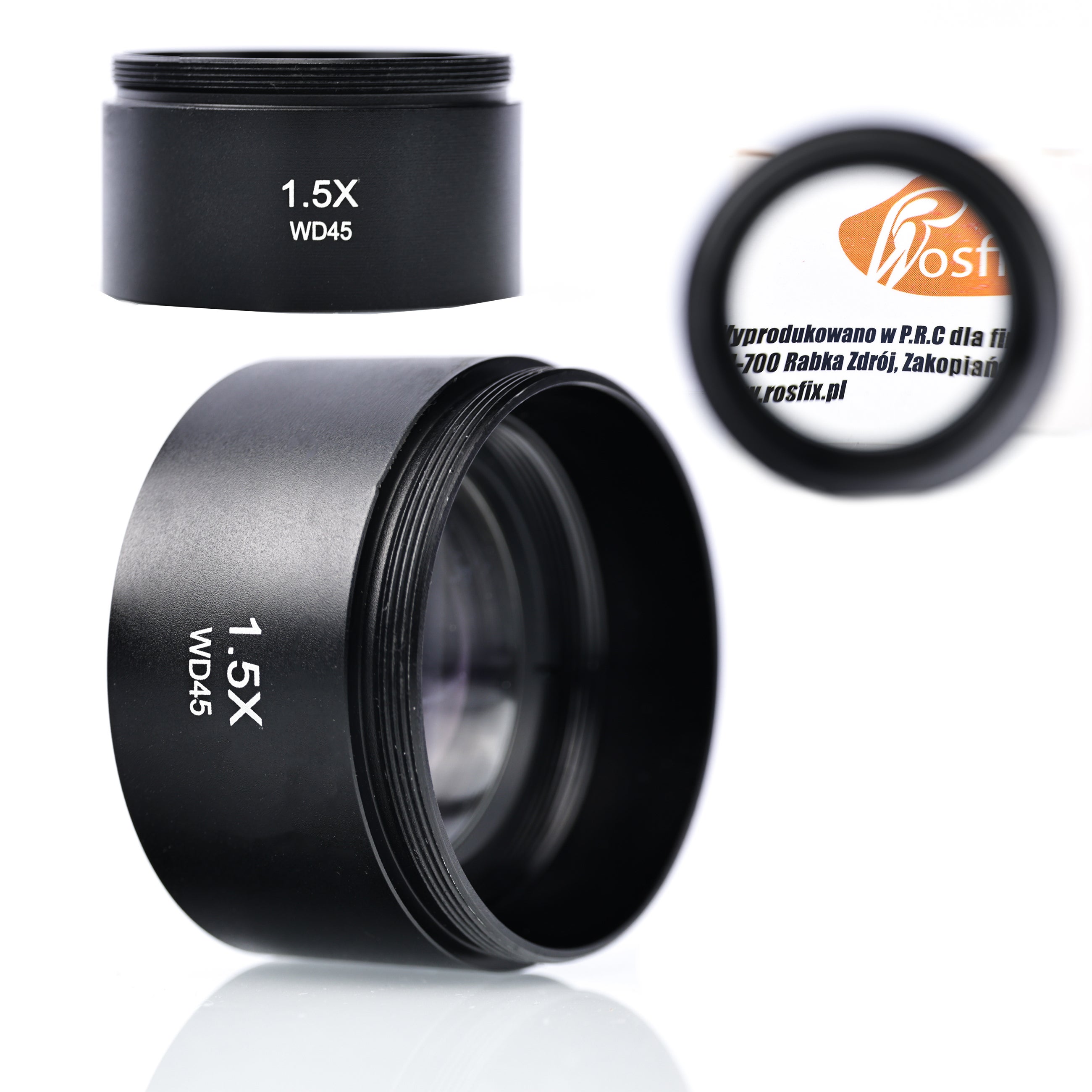 Lentille Microscope Stéréoscopique 1,5X – Filetage 48 mm | Distance de ...