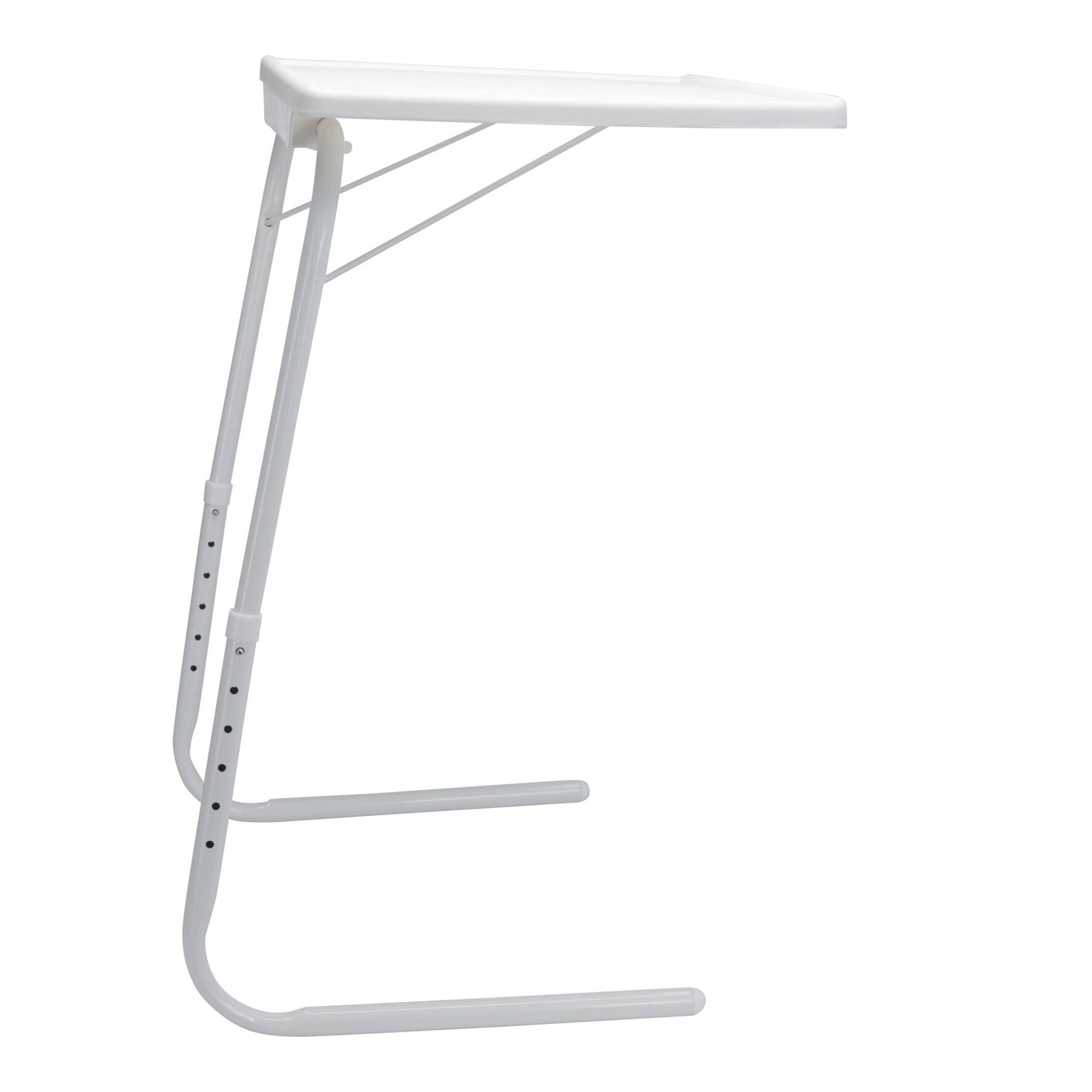 Mesa auxiliar plegable y extensible color blanco | Leroy Merlin