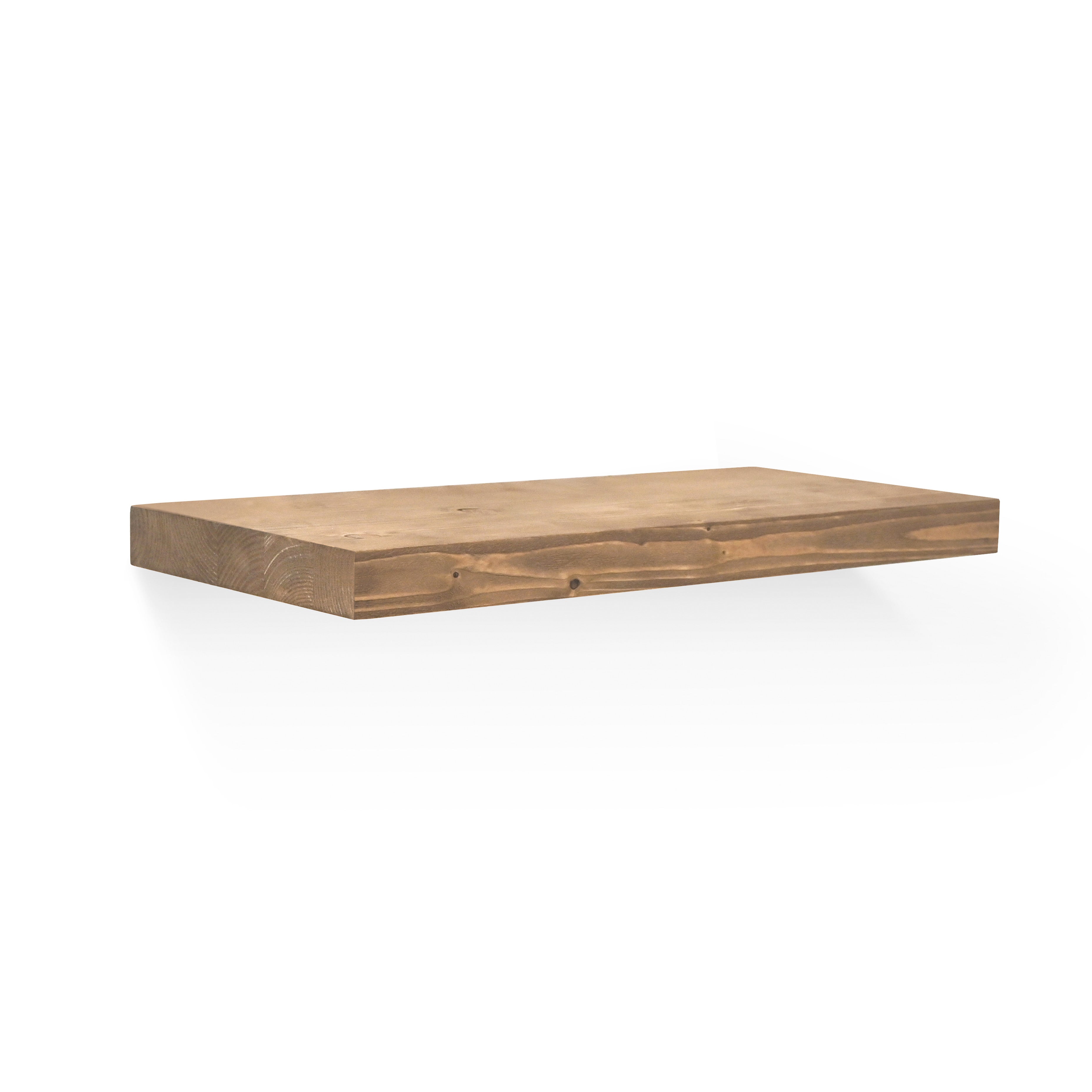 HAK - Table de chevet en bois couleur chêne foncé 45x3,2x19,7cm ...