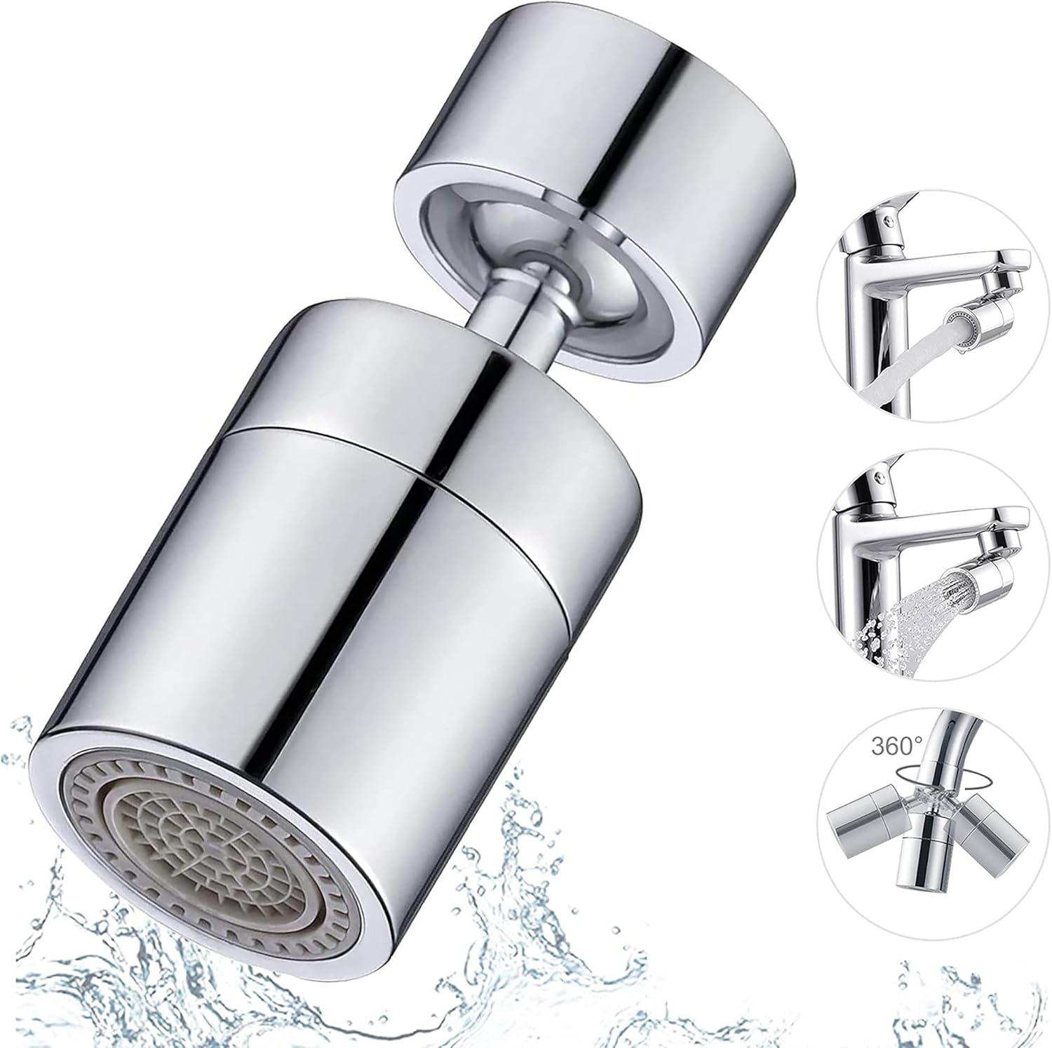 Embout Robinet Double Mode Aérateur De Robinet Brise Jet Robinet ...