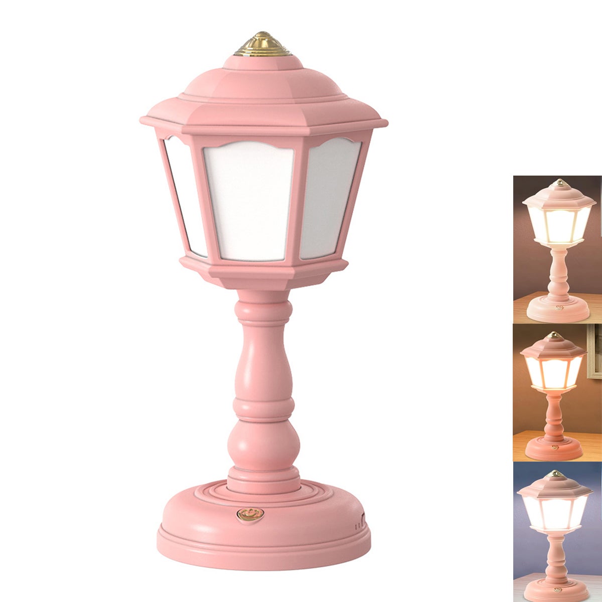 Mini lampe de bureau, lampe de bureau à intensité variable avec port de ...