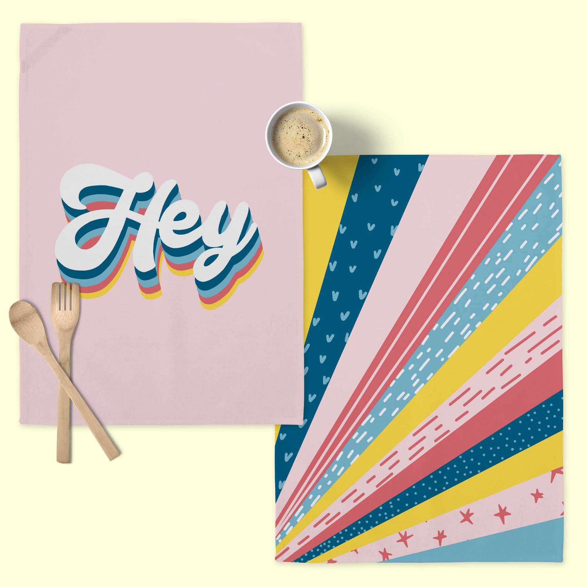 Hey Paño de cocina 2 ud 70x50 cm | Leroy Merlin