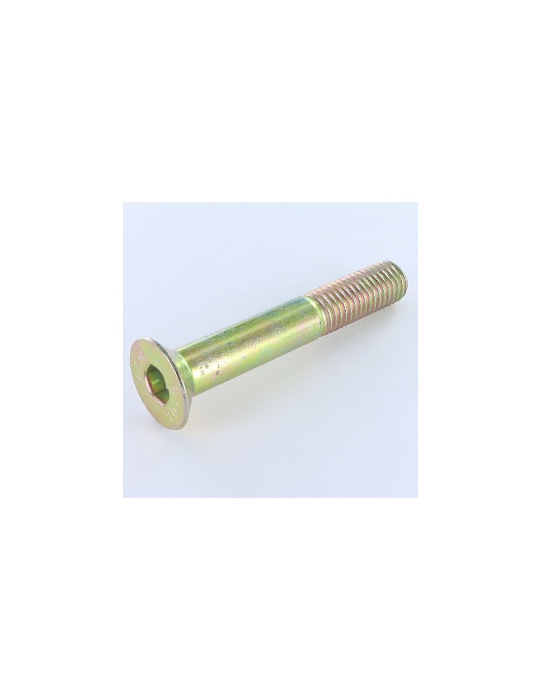 Vis métaux FHC tête fraisée empreinte hexagonale creuse M12X80 Filetée ...