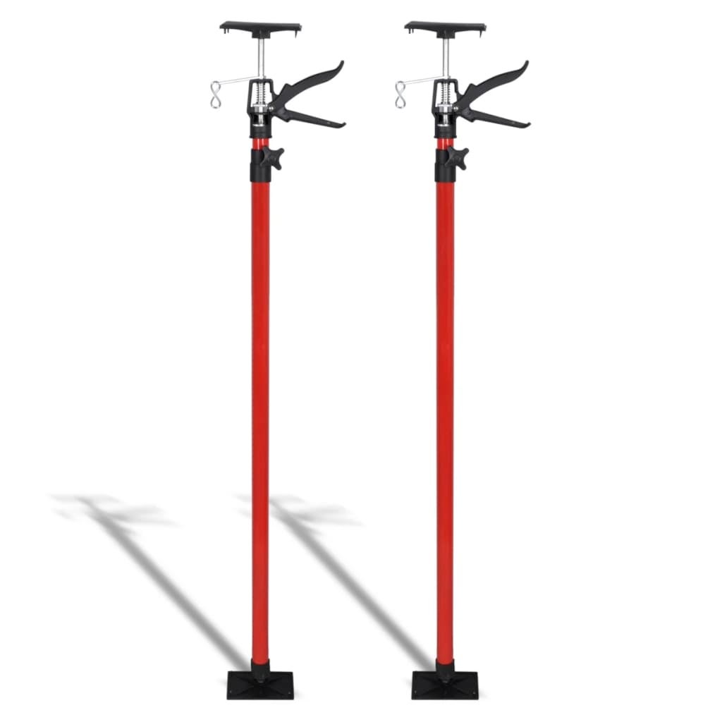 Etai télescopique 115 – 290 cm (2 pièces) vidaXL | Leroy Merlin