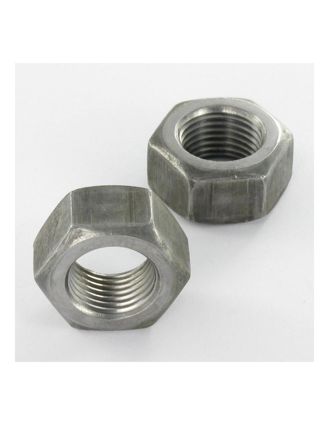 Ecrou Hexagonal HU M8 Pas fin Pas de 125 Acier brut-100 pièces | Leroy ...