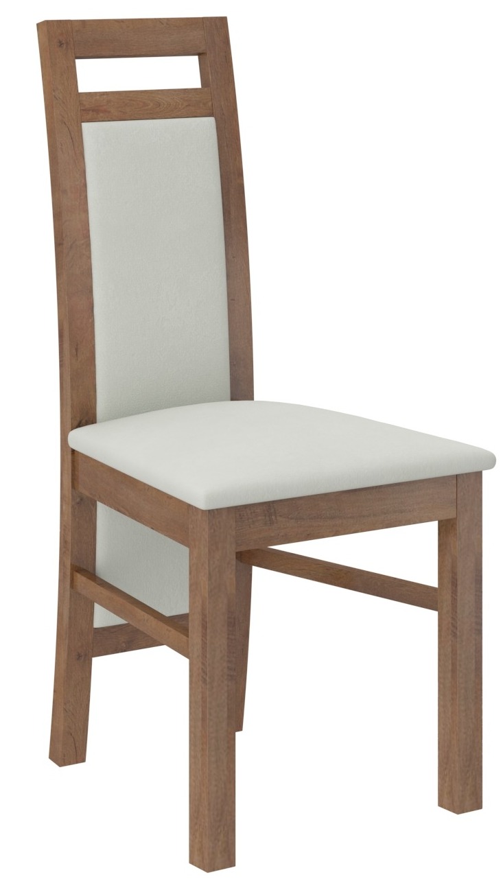 Chaise bois marron et tissu tissu Mouka-Tissu 27109 | Leroy Merlin