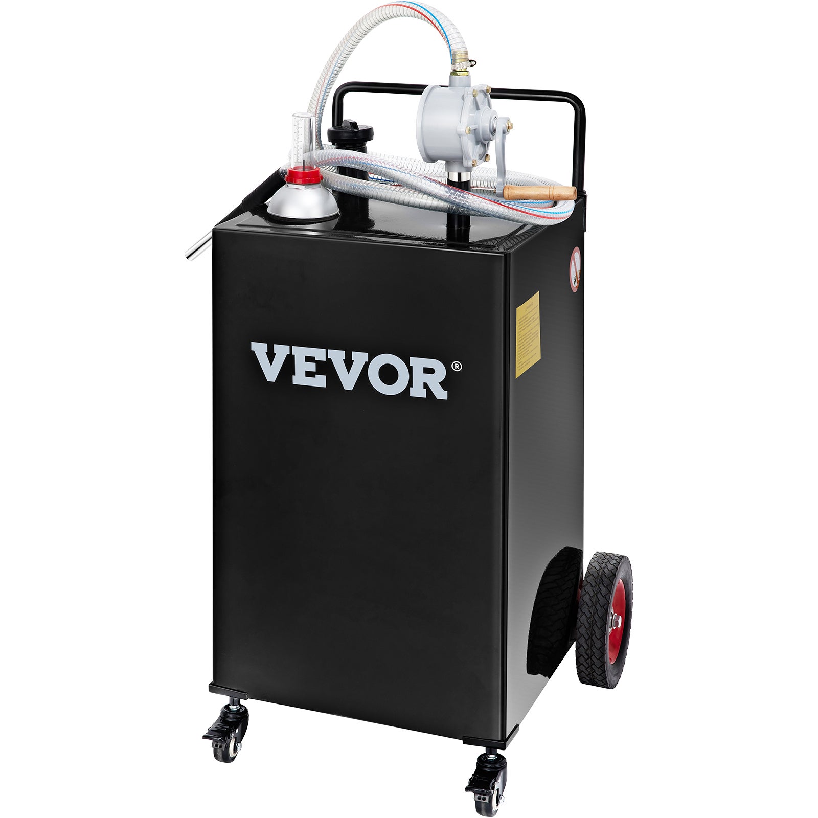 VEVOR Contenitore per Carburante, 35 Galloni, con Pompa di ...