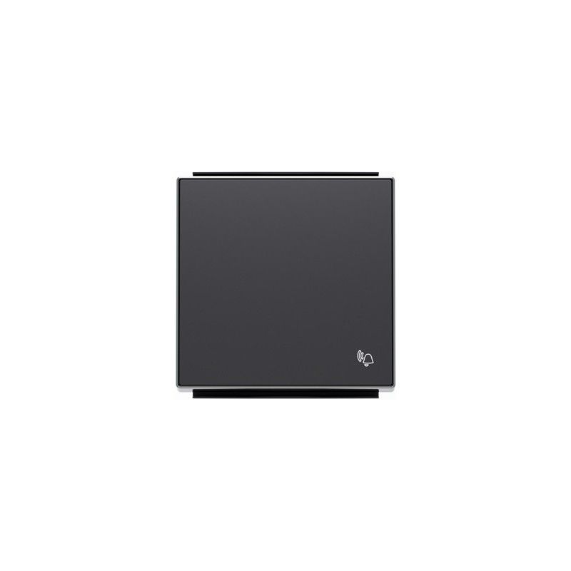 Tecla pulsador timbre NEGRO SOFT NIESSEN SKY 8504 NS | Leroy Merlin