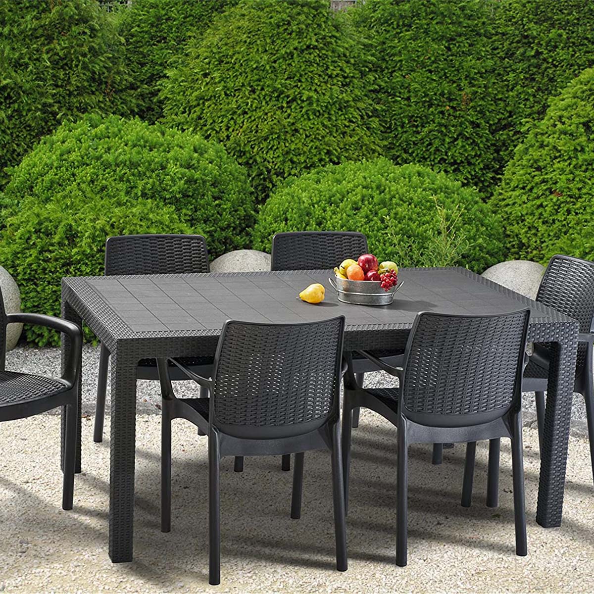 Keter Table Melody Graphite | Leroy Merlin