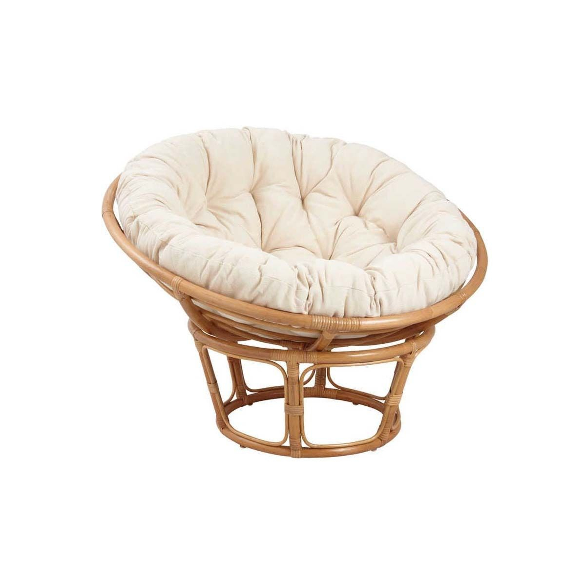 Fauteuil papasan en rotin | Leroy Merlin