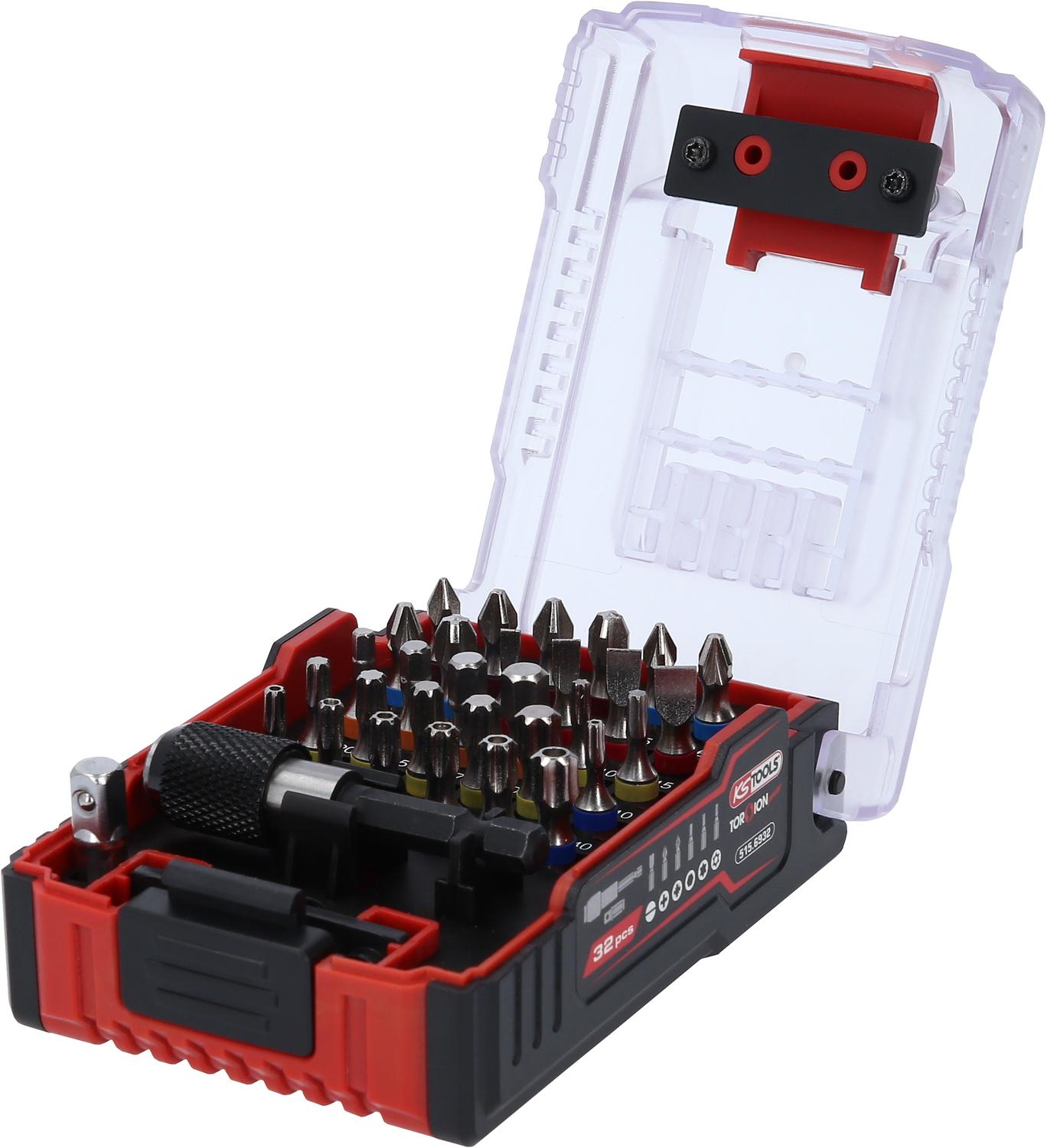 KS TOOLS Set d’embouts TORSIONpower 1/4" aux couleurs de la visseuse | Leroy Merlin