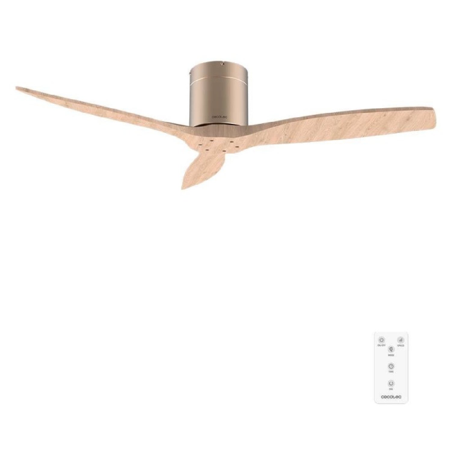 Ventilateur de plafond Cecotec EnergySilence Aero 5400 Classic Gold et ...