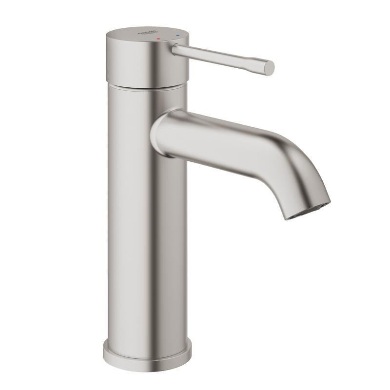 Grohe ESSENCE NEW - Mitigeur monocommande Lavabo Taille S SuperSteel ...