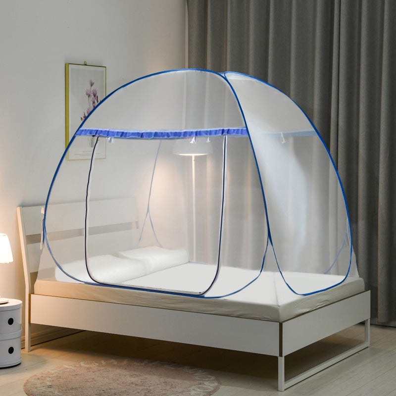 Mosquitera plegable de poliéster con forma de cúpula y cremallera, 180 ...