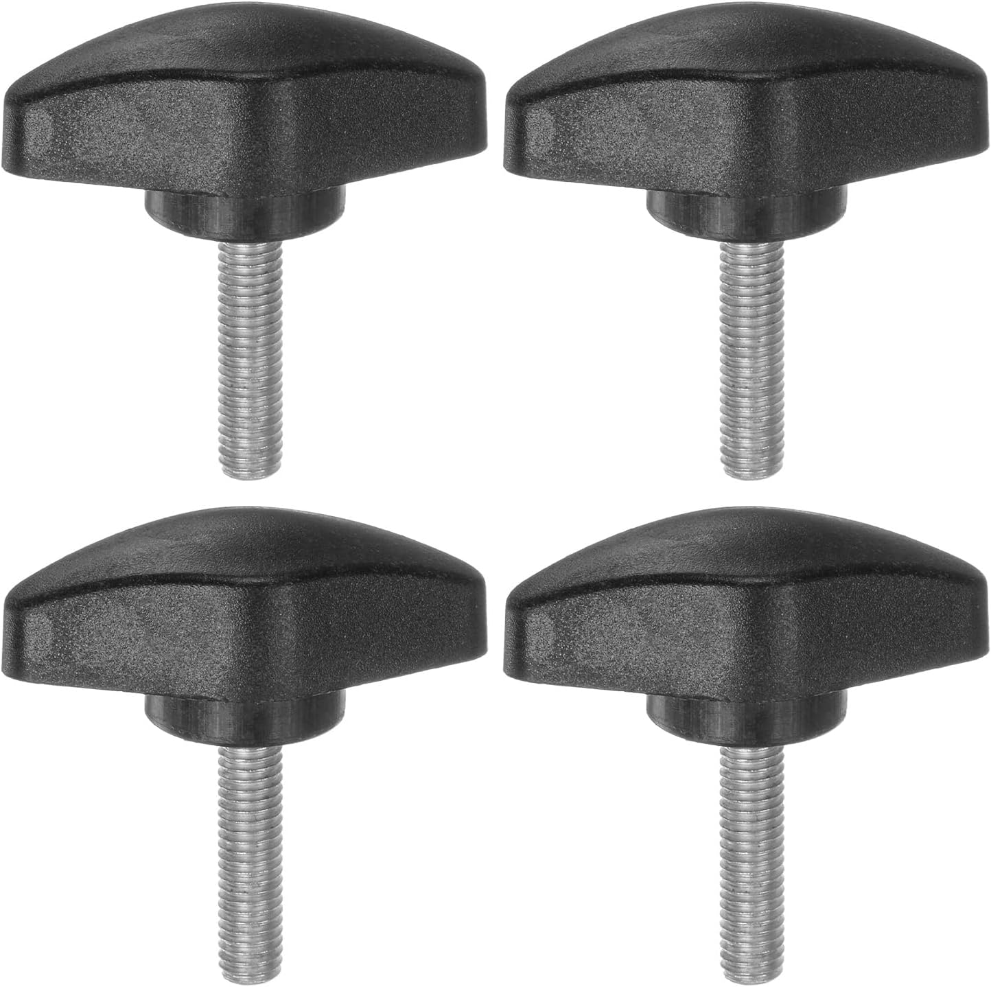 4 piezas de botones de aleta en T de plástico M5 x 20 mm con rosca ...