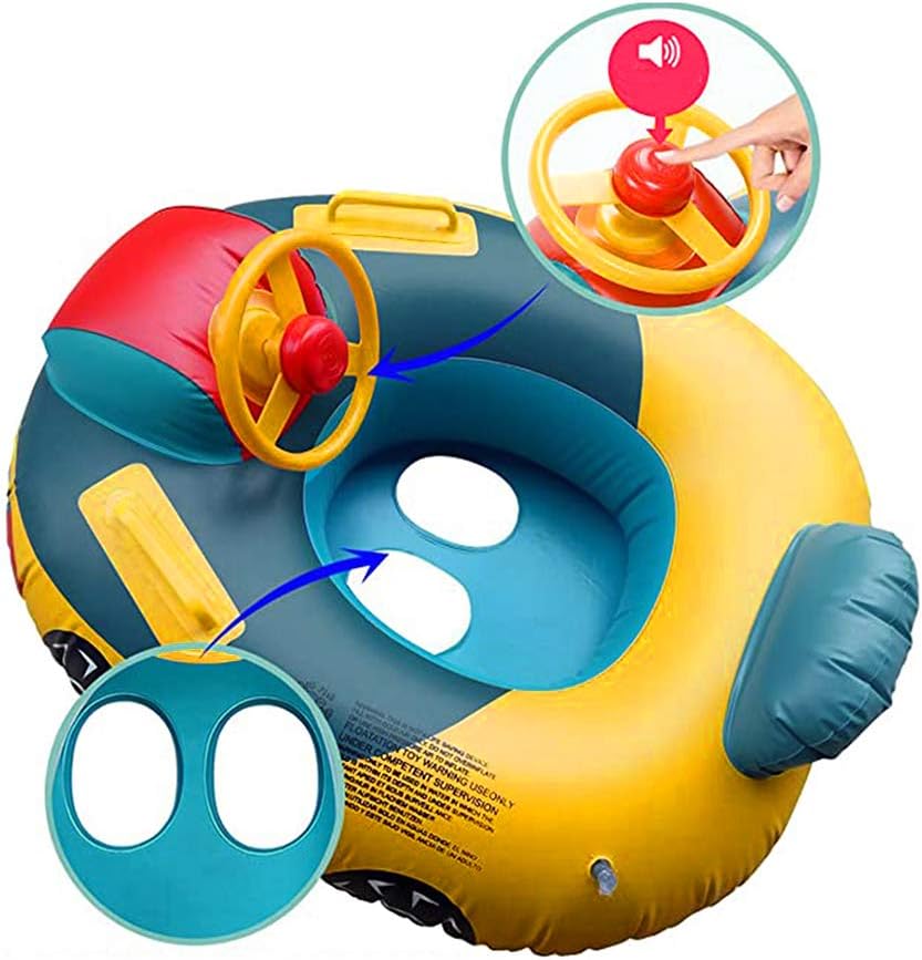 FLOTTEUR GONFLABLE ENFANT PVC mousse flottante avec 2 poignées, planche ...